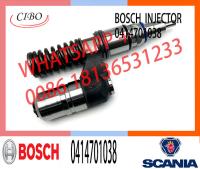 China Auto Parts Fuel Injector 0414701038 0414701063 1766553 Common Rail Injector 0414701038 for sale