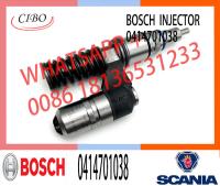 China Auto Parts Fuel Injector 0414701038 0414701063 1766553 Common Rail Injector 0414701038 for sale