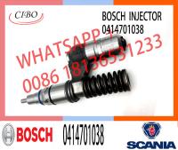 China Auto Parts Fuel Injector 0414701038 0414701063 1766553 Common Rail Injector 0414701038 for sale