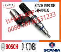 China Auto Parts Fuel Injector 0414701038 0414701063 1766553 Common Rail Injector 0414701038 for sale