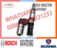 China 0414701092 1734493 0414701043 Unit Injector DC09 DC13 Engine Fuel Injector 0414701092 1734493 0414701043 for sale