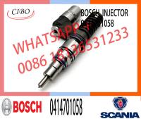 China Diesel Fuel Unit Injector 0414701029 0414701030 0414701058 For SCANIA 1478643 1478648 579254 for sale