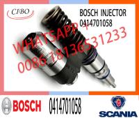 China Diesel Fuel Unit Injector 0414701029 0414701030 0414701058 For SCANIA 1478643 1478648 579254 for sale
