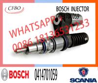 China Neutral Diesel Fuel Injector 0414701030 Common Rail Injector 0414701032 0414701058 0414701059 for sale