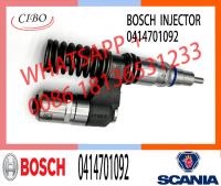 China Digging Neutral 1734493 Fuel Injector BOS CH 0414701043 0414701092 For SCAN IA 4TB DC12 DC16 for sale
