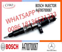 China Diesel Fuel Injector A4700700087 0445120299 For Mercedes - Benz Actros MP4 for sale