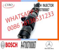 China Diesel Fuel Injector A4700700087 0445120299 For Mercedes - Benz Actros MP4 for sale