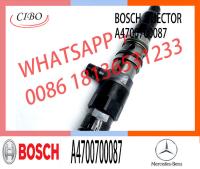 China Diesel Fuel Injector A4700700087 0445120299 For Mercedes - Benz Actros MP4 for sale