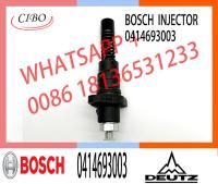 China common rail Diesel injector pump fuel injection unit pump 02113695 0414693003 For VOL DEUTZ TCD Engine for sale
