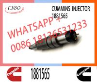 China New fuel injector 1881565 common rail injector 1881565 for diesel fuel engine DC13 1933613 2057401 2058444 2419679 for sale