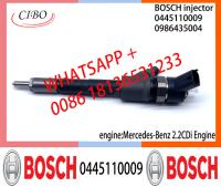 China Diesel Common Rail Injector 0445110009 0986435004 0445110010 0986435027 for Mercedes-Benz 2.2CDi for sale