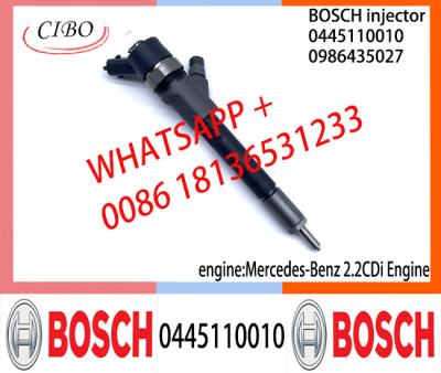 China Diesel Common Rail Injector 0445110009 0445110010 0445110011 0445110012 0986435027 for Mercedes-Benz 2.2CDi for sale