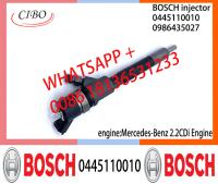 China Diesel Common Rail Injector 0445110009 0445110010 0445110011 0445110012 0986435027 for Mercedes-Benz 2.2CDi for sale