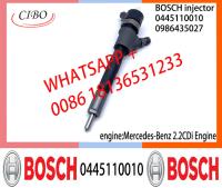 China Diesel Common Rail Injector 0445110009 0445110010 0445110011 0445110012 0986435027 for Mercedes-Benz 2.2CDi for sale