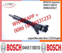 China Diesel Common Rail Injector 0445110009 0445110010 0445110011 0445110012 0986435027 for Mercedes-Benz 2.2CDi for sale