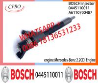 China Diesel Common Rail Injector 0445110009 0445110010 0445110011 0445110012 A6110700587 A6110700487 for Mercedes-Benz 2.2CDi for sale