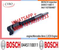 China Diesel Common Rail Injector 0445110009 0445110010 0445110011 0445110012 A6110700587 A6110700487 for Mercedes-Benz 2.2CDi for sale