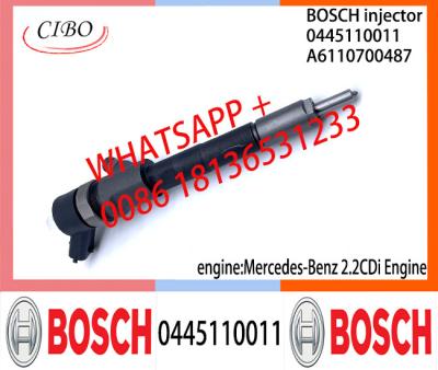 China Diesel Common Rail Injector 0445110009 0445110010 0445110011 0445110012 A6110700587 A6110700487 for Mercedes-Benz 2.2CDi for sale