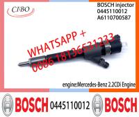 China Diesel Common Rail Injector 0445110009 0986435004 0445110010 0445110012 0445110011 A6110700587 for Mercedes-Benz 2.2CDi for sale