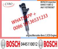 China Diesel Common Rail Injector 0445110009 0986435004 0445110010 0445110012 0445110011 A6110700587 for Mercedes-Benz 2.2CDi for sale