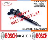 China Diesel Common Rail Injector 0445110009 0986435004 0445110010 0445110012 0445110011 A6110700587 for Mercedes-Benz 2.2CDi for sale