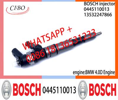 China Diesel Common Rail Injector 0445110013 13532247866 13532354000 13537785438 for BMW 4.0D for sale