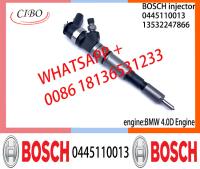 China Diesel Common Rail Injector 0445110013 13532247866 13532354000 13537785438 for BMW 4.0D for sale