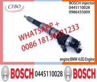 China Diesel Common Rail Injector 0445110028 0445110013 0986435009 13532247866 13532354000 13537785438 for BMW 4.0D for sale