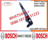 China Diesel Common Rail Injector 0445110028 0445110013 0986435009 13532247866 13532354000 13537785438 for BMW 4.0D for sale