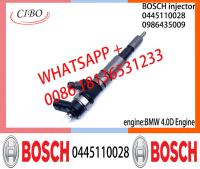 China Diesel Common Rail Injector 0445110028 0445110013 0986435009 13532247866 13532354000 13537785438 for BMW 4.0D for sale