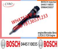 China Diesel Common Rail Injector 0445110034 0445110035 0445110095 0445110096 0986435037 for Mercedes-Benz 2.2CDi/2.7CDi for sale