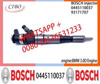 China Diesel Common Rail Injector 0445110029 0445110007 0445110037 0445110041 93171707 R1590076 13537785983 for BMW 3.0D for sale