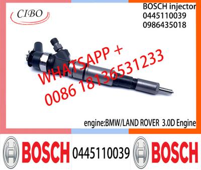 China Diesel Common Rail Injector 0445110039 0986435018 0986435019 13537785573 13537785984 13534701464 for BMW/LAND ROVER 3.0D for sale