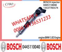 China Diesel Common Rail Injector0445110040 13537785574 0445110041 0986435095 13537785985 for BMW 3.0D for sale