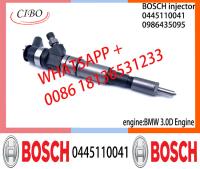 China Diesel Common Rail Injector 0445110041 0986435095 0445110048 0986435094 0445110040 13537785574 for BMW 3.0D for sale