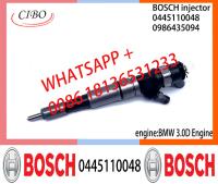 China Diesel Common Rail Injector 0445110047 0986435022 13534701464 0445110039 0986435018 0445110048 0986435094 for BMW 3.0D for sale