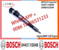 China Diesel Common Rail Injector 0445110047 0986435022 13534701464 0445110039 0986435018 0445110048 0986435094 for BMW 3.0D for sale
