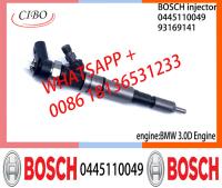 China Diesel Common Rail Injector 0445110046 0445110049 93169141 0445110048 0986435094 0445110047 0986435022 for BMW 3.0D for sale