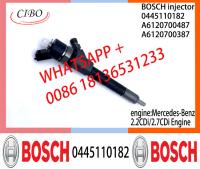 China Diesel Common Rail Injector 0445110182 0445110181 0986435053 A6120700487 A6120700387 for Mercedes-Benz 2.2CDi/2.7CDi for sale