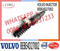 China 4 Pin Auto Excavator Truck Diesel Engine Parts Common Rail Inyector Fuel Injector Bebe4d27002 21379939 For VOL Md13 for sale
