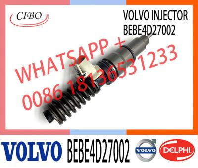 China 4 Pin Auto Excavator Truck Diesel Engine Parts Common Rail Inyector Fuel Injector Bebe4d27002 21379939 For VOL Md13 for sale
