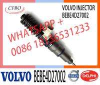 China 4 Pin Auto Excavator Truck Diesel Engine Parts Common Rail Inyector Fuel Injector Bebe4d27002 21379939 For VOL Md13 for sale