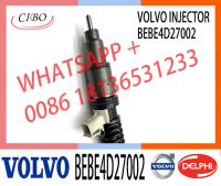 China 4 Pin Auto Excavator Truck Diesel Engine Parts Common Rail Inyector Fuel Injector Bebe4d27002 21379939 For VOL Md13 for sale
