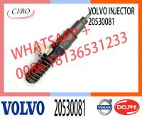 China Common Rail Fuel Injector 20847327 20530081 22172535 BEBE4D34001 BEBE4D34101 for VOL D12D excavator truck EC360B engin for sale