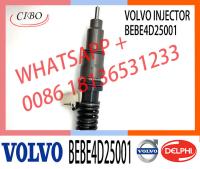 China Diesel Engine Common Rail inyector Unit Fuel Injector BEBE4D25001 21371679 85003268 21340616 For VOL MD13 EURO 5 for sale