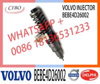 China Diesel Injector Common Rail Injector Fuel Electronic Unit Injector 3801371 BEBE4D26002 for VOL PENTA MD13 880 MARINE for sale