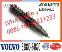 China Diesel Injector 33800 84820, 33800-84820, 3380084820, 21306407 BEBE4D19002 for Hyundai D6CC engine for sale