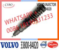 China Diesel Injector 33800 84820, 33800-84820, 3380084820, 21306407 BEBE4D19002 for Hyundai D6CC engine for sale