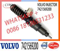 China 21569200 New Diesel Fuel Injector For VOL TRUCK MD13 9.5 MM BORE L322PBC E3.27 RVI BEBE4K01001 21569200, 7421569200 for sale