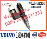 China 33800-84001 High Quality Hot Sale Common Rail Fuel Injection Diesel Fuel Injectors 33800-84001 For HUUNDRI D6CA for sale